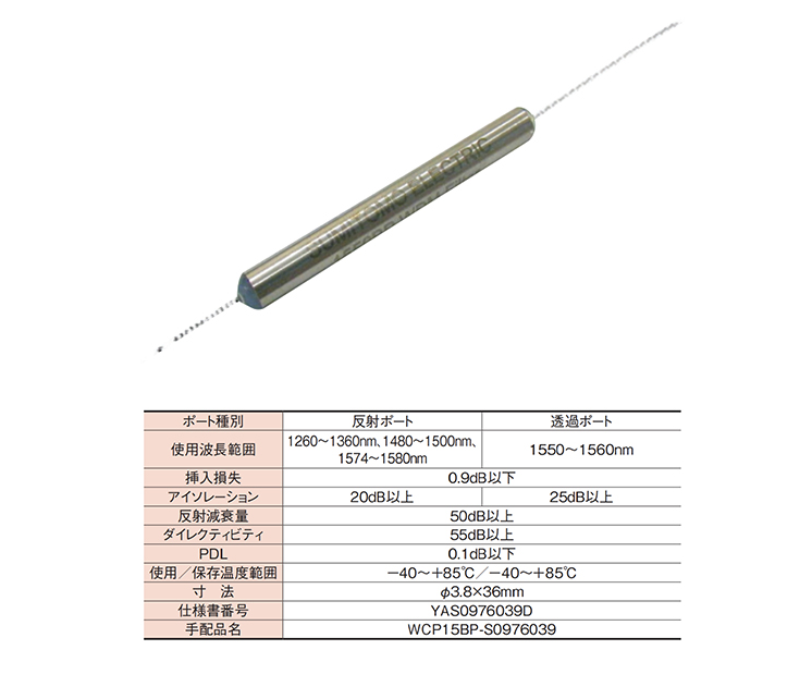 WDMフィルタ | 住友電工