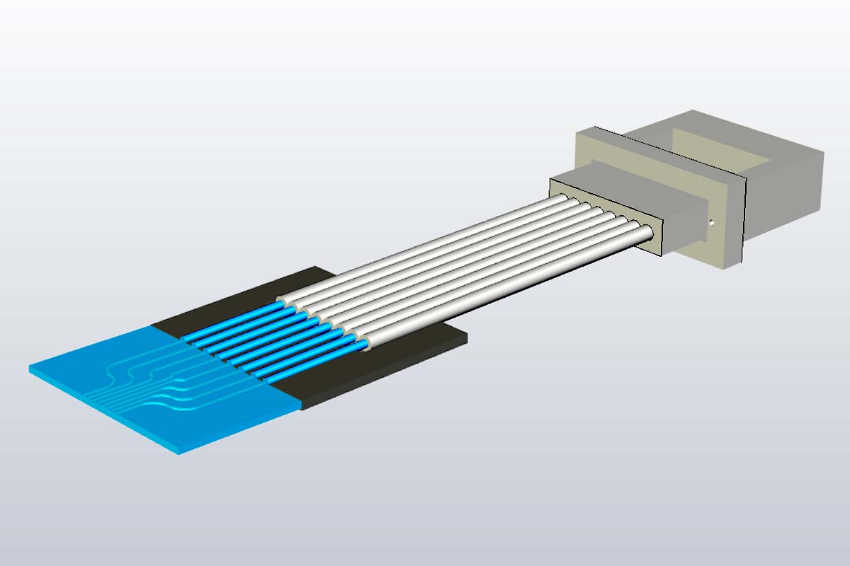 Core Pitch Conversion Fiber Array | Sumitomo Electric