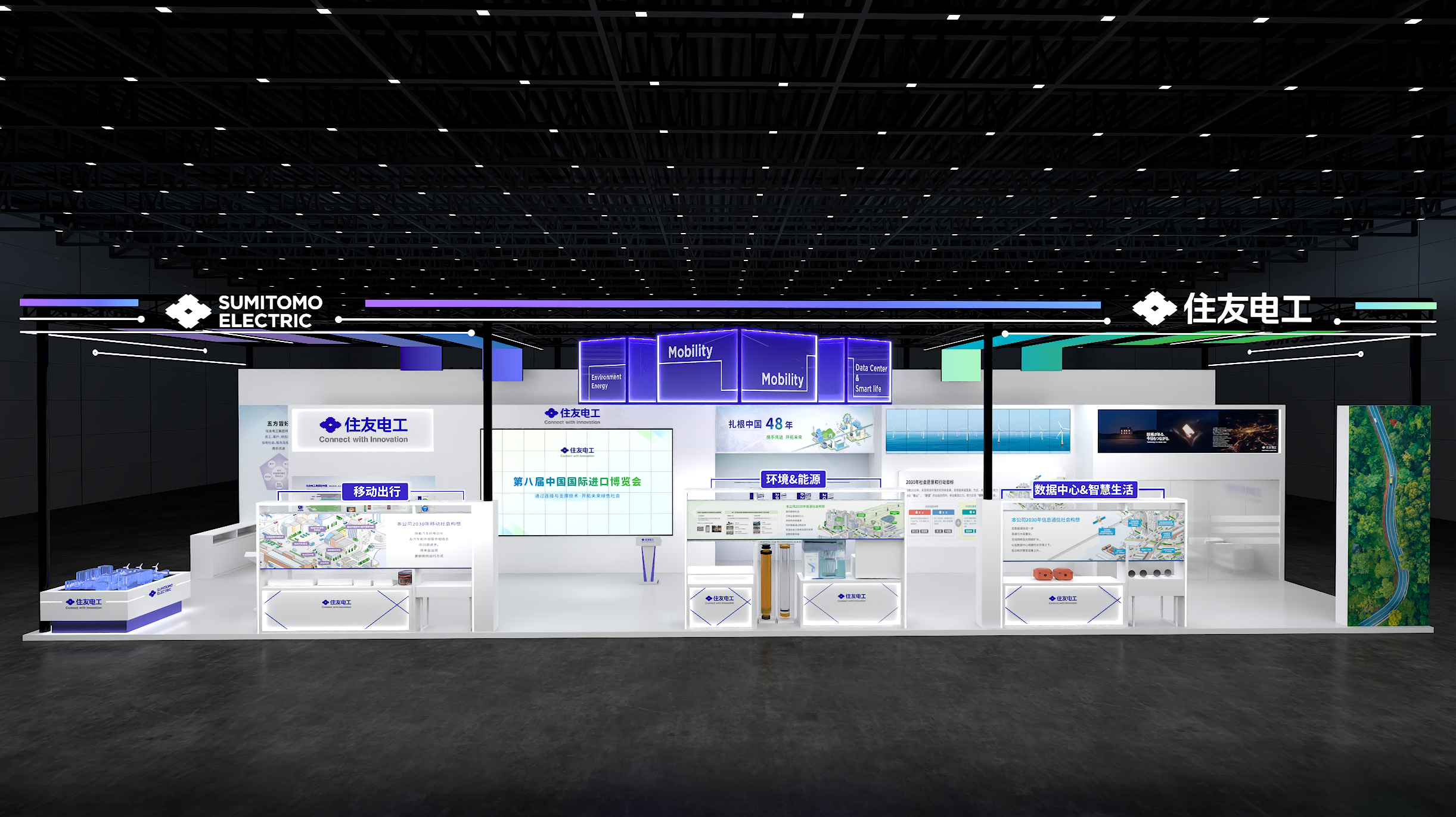 Sumitomo Electric Exhibits at the 8th China International Import Expo ...